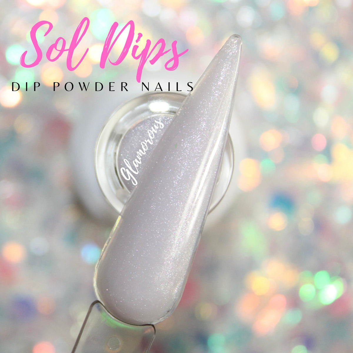 Glamorous (purple pearl) | Sol Dips, LLC