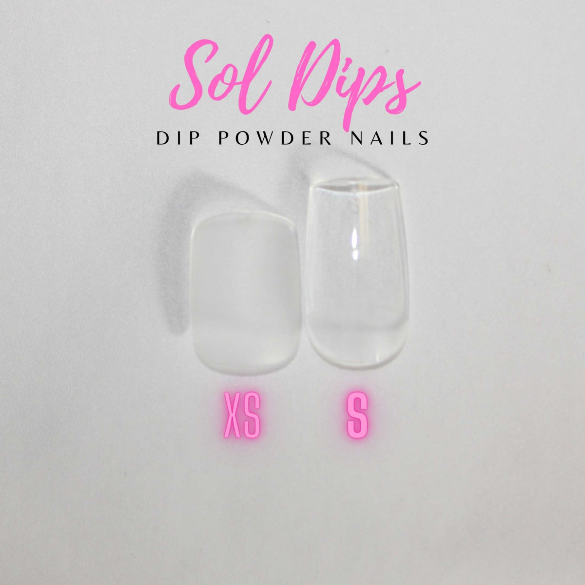 Gelly Tips - Extra Small Square | Sol Dips, LLC